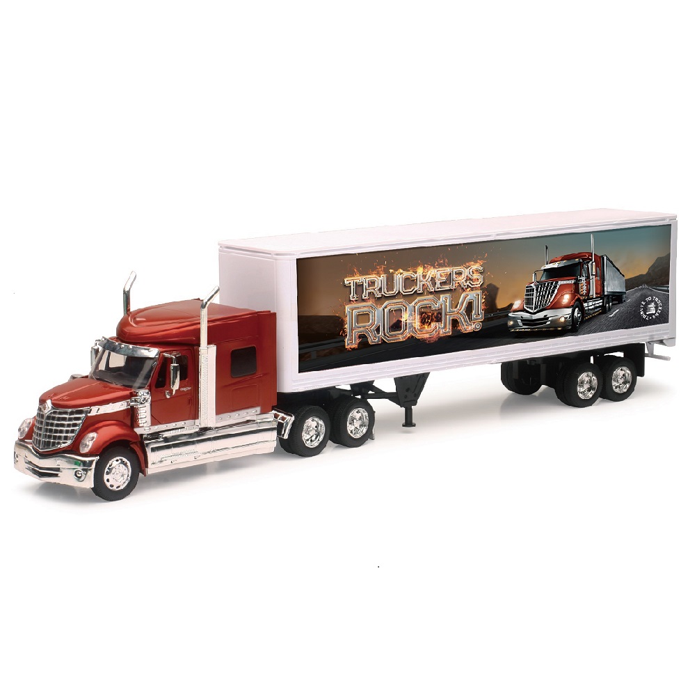 Long Haul Trucks 1:32 Die Cast Hauler- Graphic Container - SS-13433C ...