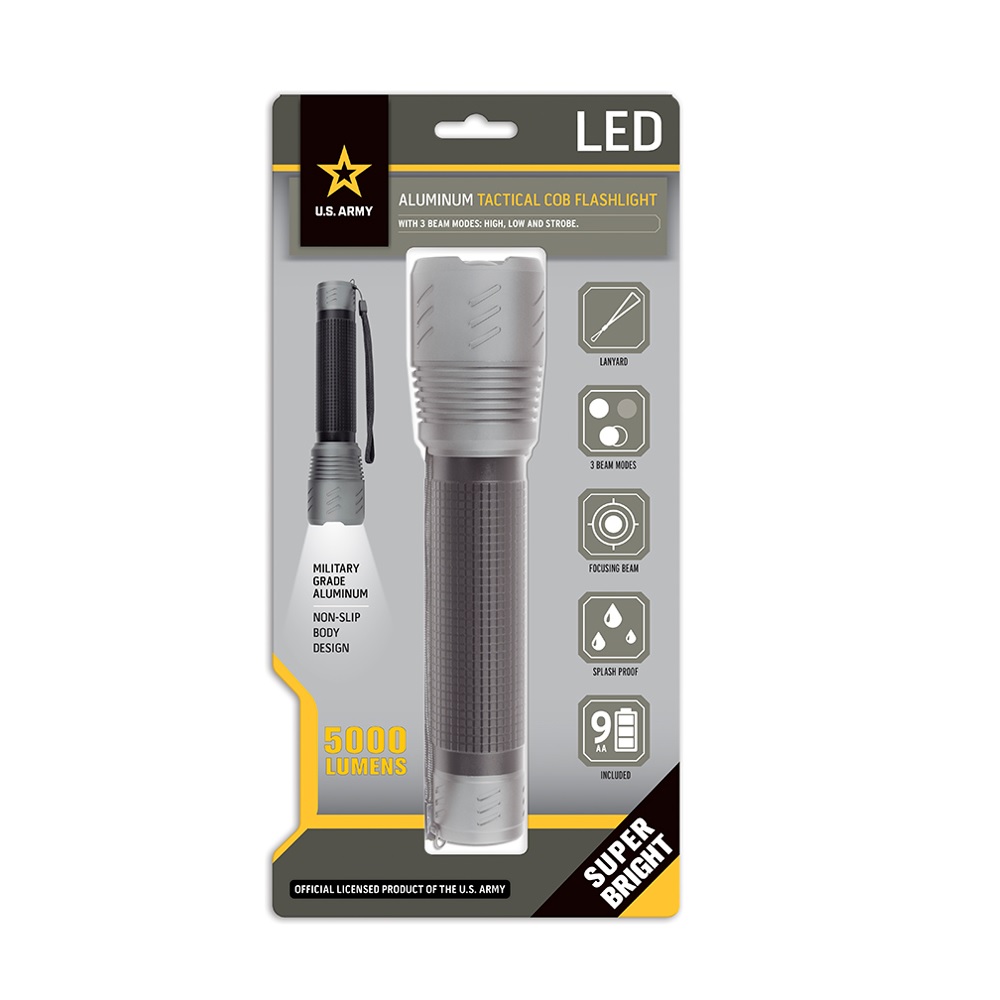 5000 Lumen Aluminum Tactical Flashlight - 25450-US | Rural King