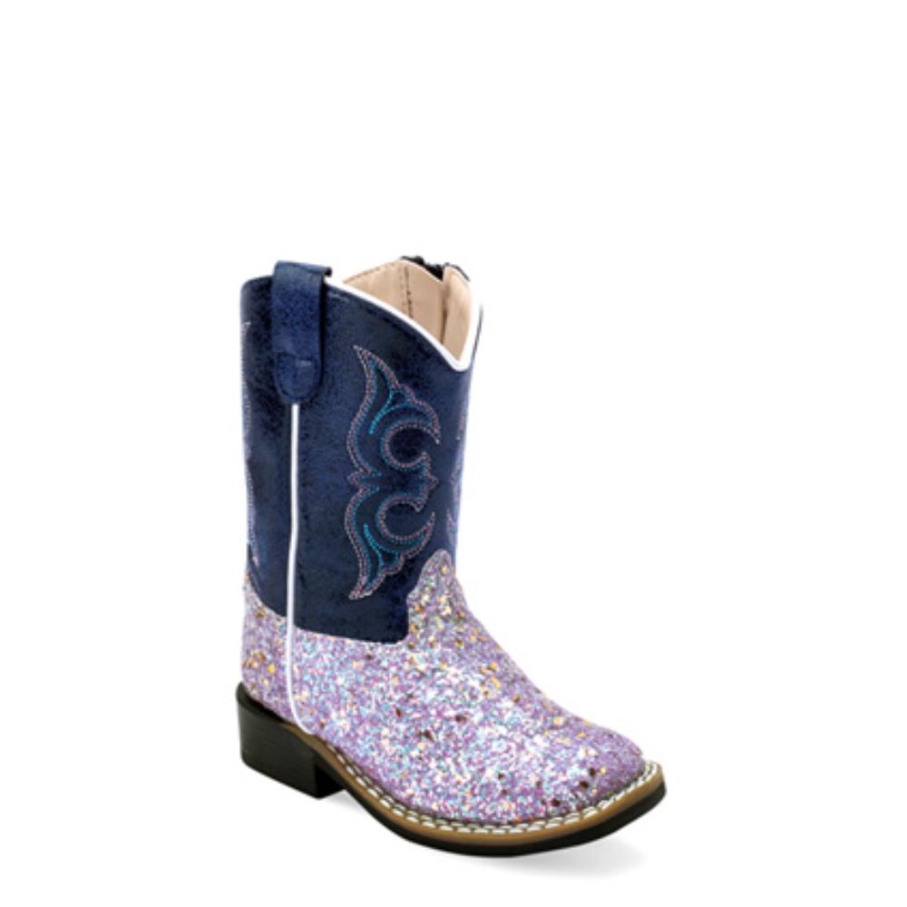 Children's Western Sparkle Boot, Blue - VB1083 | Rural King
