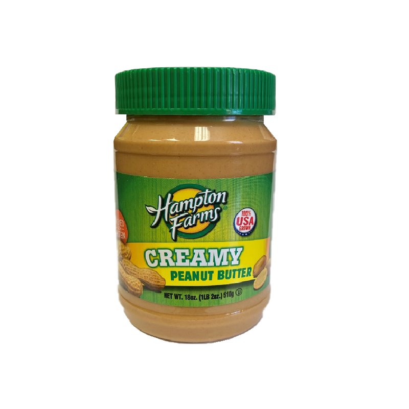 Hampton Farms Creamy Peanut Butter, 18 oz. | Rural King
