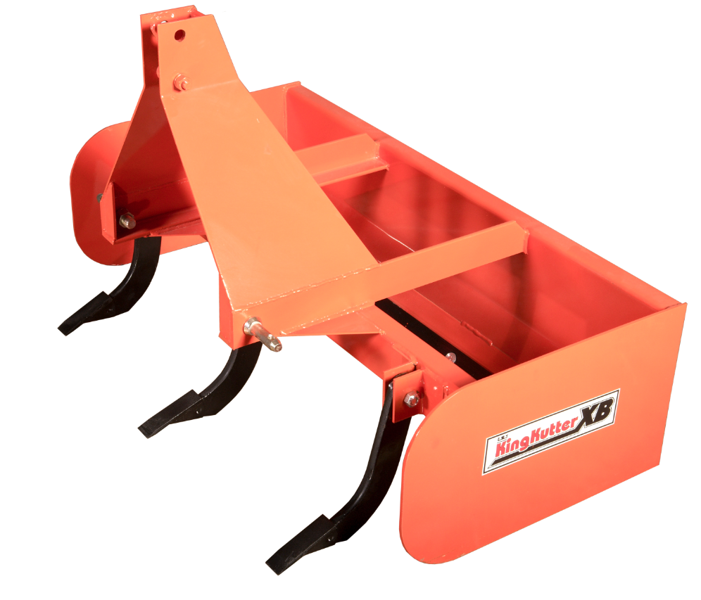 King Kutter 4' Box Blade, Orange - BB-48-XB-OK | Rural King