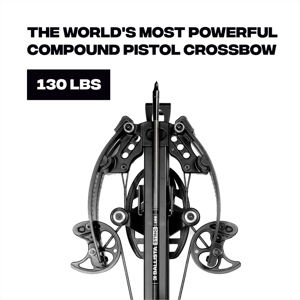 reverse draw compound mini crossbow